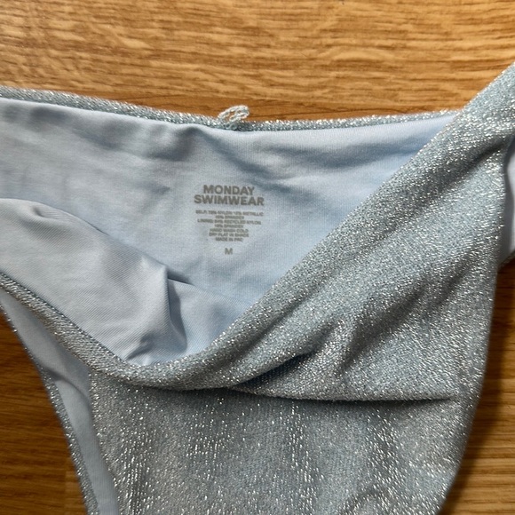 Monday Swimwear | Swim | Monday Swimwear Blue Shimmer Palma Bikini ...